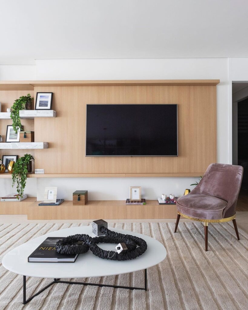 Como escolher um painel de TV adequado? Veja 30 ideias para e inspirar